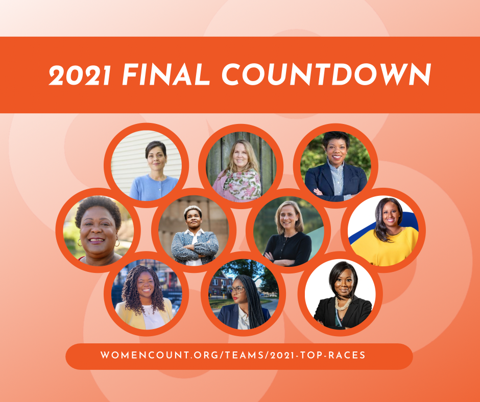 A week from Election Day, 10 women you should support: - WomenCount